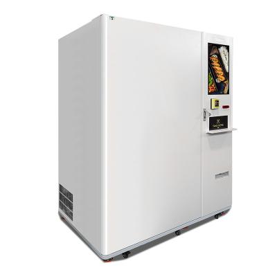 China Hot Sell Frozen Food Vending Machine with Credit Card Reader and Thai Language For Shipping to Thailand for sale