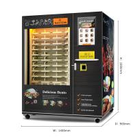 China College Campus Hot Meals Vending Machine With Heating Function Automatic Hot Meals Vending Machine for sale