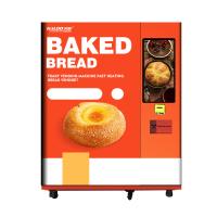 China Automatic Fresh Toast Baking-Bread Vending Machine with Smart Oven for sale