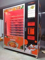 China 3000W fast heating self service pizza vending machine and hot food vending machine for airport office for sale