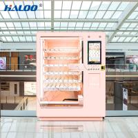 China Haloo Vending Machine Manufacturer 21.5 Inches Advertisement Smart Touch Screen  Perfume Vending Machine for sale
