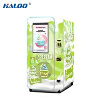 China Haloo Vending Machine Manufacturer 32 Inches Advertisement Smart Touch Screen  Ice cream Vending Machine for sale