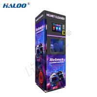 China Haloo Vending Machine Maquina Outdoor Motorcycle Helmet Clean Machine Helmet Cleaning Vendo Machine Helmet Cleaning Machines for sale