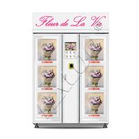 China Haloo Vending Machine SupplierBig Size 6 Locker Vending Machine 10.1inch Touch Screen Choose Flowers on the Machine for sale
