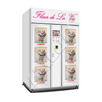 China Haloo Vending Machine SupplierBig Size 6 Locker Vending Machine 10.1inch Touch Screen Choose Flowers on the Machine for sale