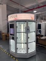 China Haloo Fresh Flower Vending Machine White 13 Locker Big Bouquet Hot Selling for Shopping Mall Credit Card Payment System for sale