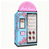 China Haloo Fresh Flower Vending Machine White 16 Locker Big Bouquet Hot Selling for Shopping Mall Credit Card Payment System for sale