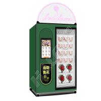 China Haloo Fresh Flower Vending Machine White 16 Locker Big Bouquet Hot Selling for Shopping Mall Credit Card Payment System for sale