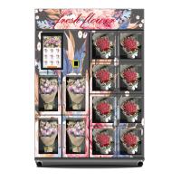 China Haloo Vending Machine Supplier Smart Touch Screen Full Automatic Kiosk 12-lattice Customized Logo Gifts Flower Vending Machine for sale