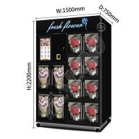 China Haloo Vending Machine Supplier Smart Touch Screen Full Automatic Kiosk 12-lattice Customized Logo Gifts Flower Vending Machine for sale
