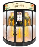 China Haloo 9-grid custom flower vending machine with cooling and humidification function for long preservation time for sale