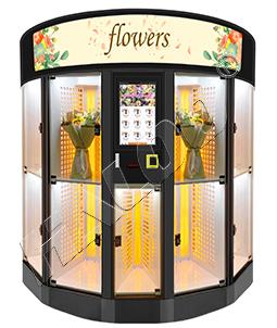 China Haloo 9-grid custom flower vending machine with cooling and humidification function for long preservation time for sale