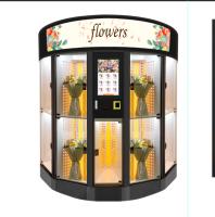 China Haloo 9-grid custom flower vending machine with cooling and humidification function for long preservation time for sale