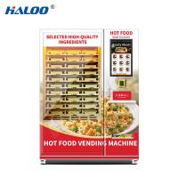 China 21.5-inch capacitive touch screen all steel door frame for hot food vending machine with heating function for sale