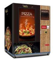 China Haloo 55-inch Touchscreen Fresh Pizza Vending Machine Color-coated Steel Panel Foam for sale