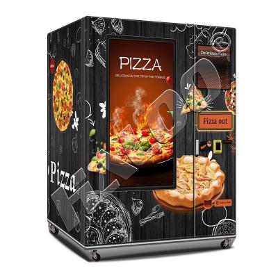 China Pizza Vending Machine with 49-inch Touchscreen and Full Steel Door Frame Capable of Freezing to -18°C for sale