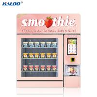 China 24-Hour Semi-Automatic Smoothie Vending Machine with 10.1-Inch Touchscreen for Convenience Stores, Office Buildings, and More for sale