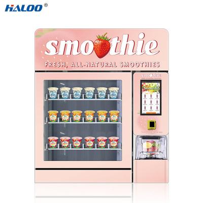 China 24-Hour Semi-Automatic Smoothie Vending Machine with 10.1-Inch Touchscreen for Convenience Stores, Office Buildings, and More for sale
