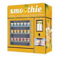 China 24-Hour Semi-Automatic Smoothie Vending Machine with 10.1-Inch Touchscreen for Convenience Stores, Office Buildings, and More for sale
