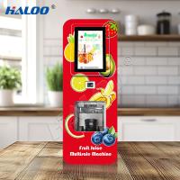 China Haloo Fully Automatic Desktop Fresh Fruit Smoothie Blender, 10.1-inch Touchscreen Smoothie Vending Machine with SDK development capabilities for sale