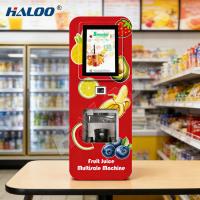 China Haloo Fully Automatic Desktop Fresh Fruit Smoothie Blender, 10.1-inch Touchscreen Smoothie Vending Machine with SDK development capabilities for sale