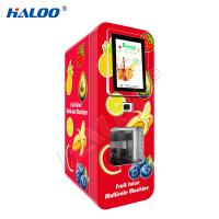 China Haloo Fully Automatic Desktop Fresh Fruit Smoothie Blender, 10.1-inch Touchscreen Smoothie Vending Machine with SDK development capabilities for sale