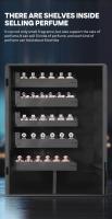 China Haloo wall-mounted perfume spray vending machine can hold four different fragrances and features five sample buttons for tabletop use for sale