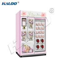China Haloo Vending Machine Supplie R20 Locker Touch Screen Flower Vending Machine for sale