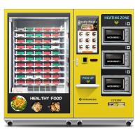 China 32 inch touch screen large capacity semi-automatic lunch box machine with 3 microwave ovens, customizable stickers for the entire machine for sale