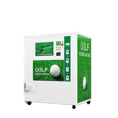 China Haloo 22 inch advertising intelligent high-definition screen outdoor golf vending machine with large capacity automatic serve for sale