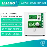 China Haloo 22 inch advertising intelligent high-definition screen outdoor golf vending machine with large capacity automatic serve for sale
