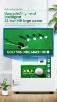 China Haloo 22 inch advertising intelligent high-definition screen outdoor golf vending machine with large capacity automatic serve for sale