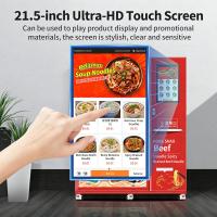 China Haloo -18 ℃ frozen noodle vending machine with color steel plate material, microwave oven, steam heating for 35 seconds, serving for sale