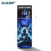 China Haloo Helmet Cleaning Vending Machine Industrial Grade Heating Technology 2-Minute Drying | Professional Grade Helmet Cleaning Solution for sale