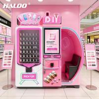 China DIY Nail Vending Machine | Press-on Nail Vending Kiosk With Comfortable Seat Cabin for sale