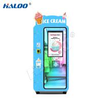 China 32 Inch Touch Screen Commercial Ice Cream Vending Machine | Fast Dispensing Smart Self-Serve Ice Cream Maker for sale