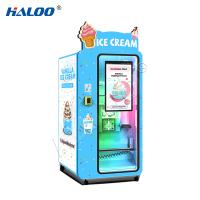 China 32 Inch Touch Screen Commercial Ice Cream Vending Machine | Fast Dispensing Smart Self-Serve Ice Cream Maker for sale
