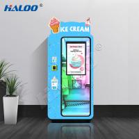 China 32 Inch Touch Screen Commercial Ice Cream Vending Machine | Fast Dispensing Smart Self-Serve Ice Cream Maker for sale