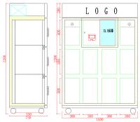 China Smart flower vending machine for sale | 24-hour unmanned flower retail solution for sale