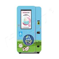 China Haloo Ice Cream Vending Machines With 32 Inch Touch Screen and Pre-cooling and Fresh-keeping Function for sale