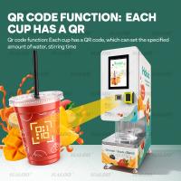 China Smart Desktop Smoothie Blender with 22000RPM High-Speed Mixing and Food Grade Sanitary Structure for Convenience Stores and Gyms for sale