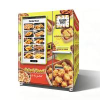 China Commercial Baking Hot Food Vending Machine | Oven & Microwave Dual Heating Smart Food Vending Solution for sale