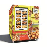 China Commercial Baking Hot Food Vending Machine | Oven & Microwave Dual Heating Smart Food Vending Solution for sale