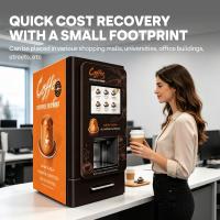 China Desktop capsule coffee vending machine | Low investment, high-quality intelligent unmanned coffee retail solution for sale