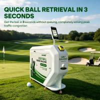 China Haloo Golf Dispenser | 1000 Ball Large Capacity 1-second Automatic Induction Commercial Practice Range Intelligent Ball Supply Equipment for sale