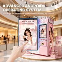 China Smart Nail Vending Machine with 720 Piece Capacity and Dynamic Visual Display Ideal for Beauty Salons and Shopping Centers for sale