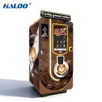 China Commercial Freshly Ground Coffee Vending Machine | Bean to Cup Smart Coffee Vending Machine with Professional Grinder for sale
