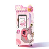 China Haloo Ice Cream Vending Machine | A Fully Automatic Soft Ice Cream Commercial Solution with 18 Second Quick Milk Delivery for sale