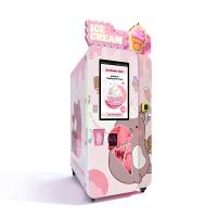 China Haloo Ice Cream Vending Machine | A Fully Automatic Soft Ice Cream Commercial Solution with 18 Second Quick Milk Delivery for sale