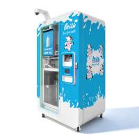 China Haloo Fresh Milk Vending Machine | 120L Milk Storage System 175 Cup Large Capacity Design Automatic Cleaning and Disinfection Function for sale